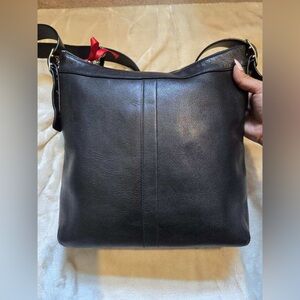 Coach | Bags | Vintage Coach Legacy Black Slim Duffle Leather Crossbody ...